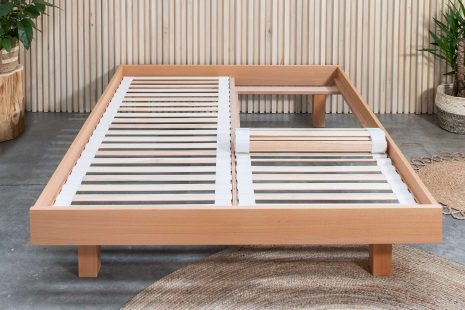 Lit complet Sage en hêtre – Ô Lit - La literie naturelle